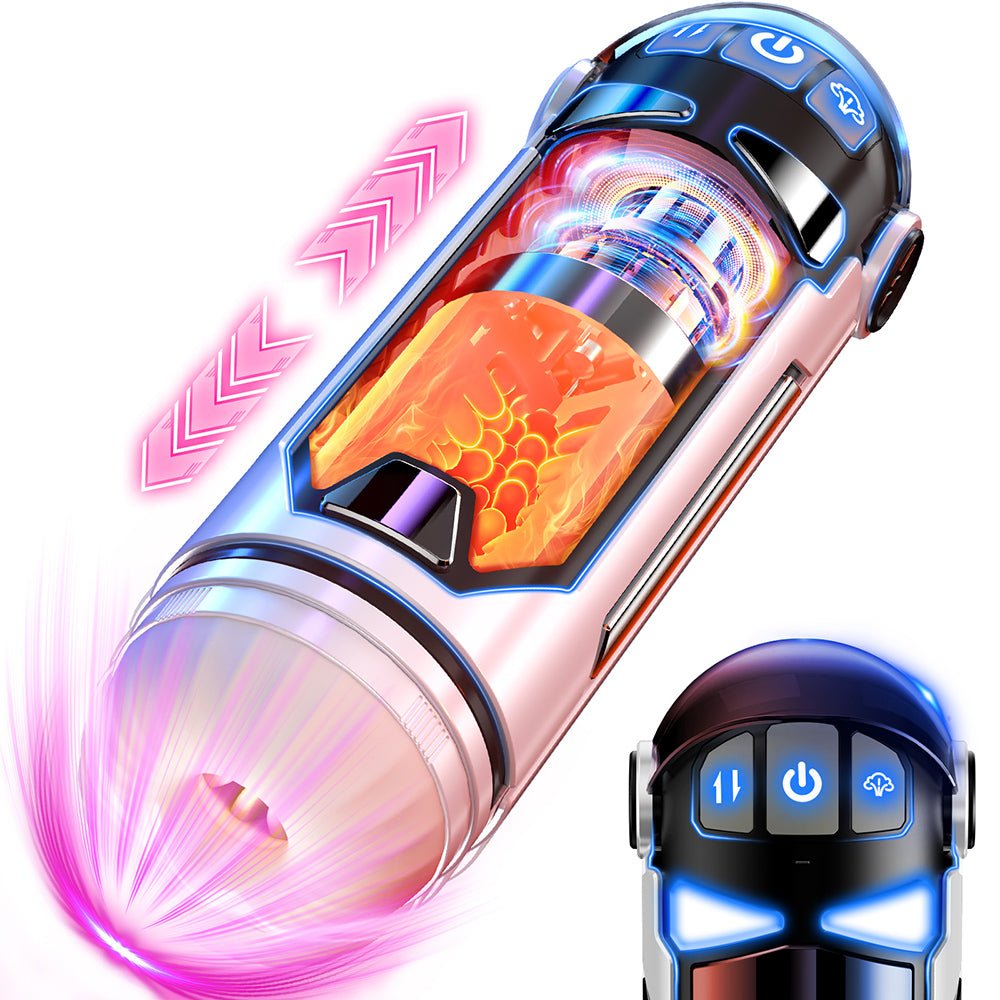 Automated Male Sex Toy 4 Thrust Modes - 3D Sleeve - Heating– AAVIBE